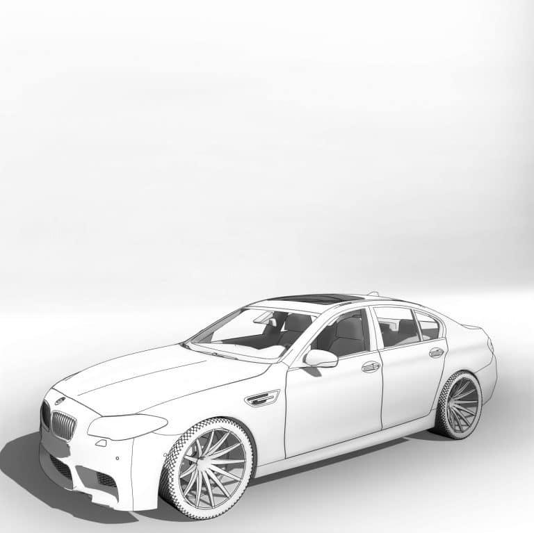 arquicar43_Golf Cart - arquitree Revit families