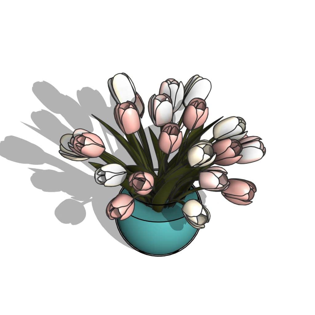 arquiflowers01_REALISTIC_scalable - arquitree Revit families