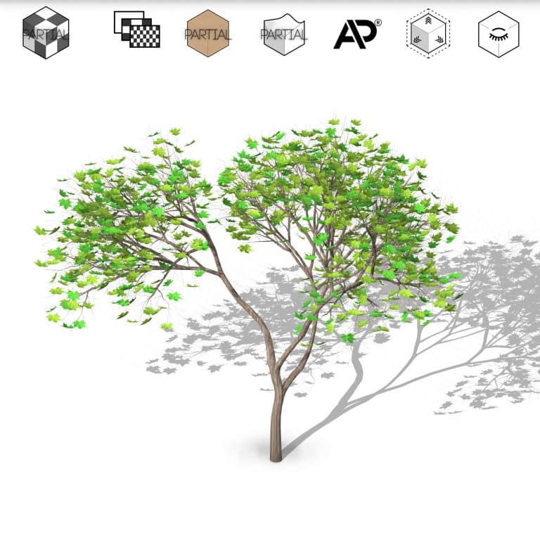 Revit trees, vegetation, cars, entourages, furniture with automatic ...