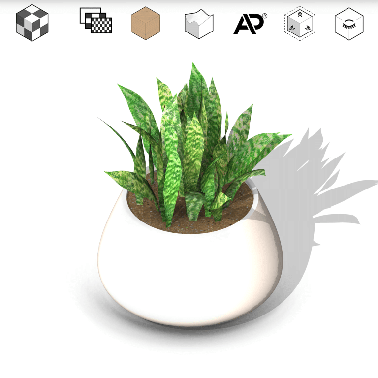 Revit real plants families - hedges, shrubs, ivies, flowers & grass